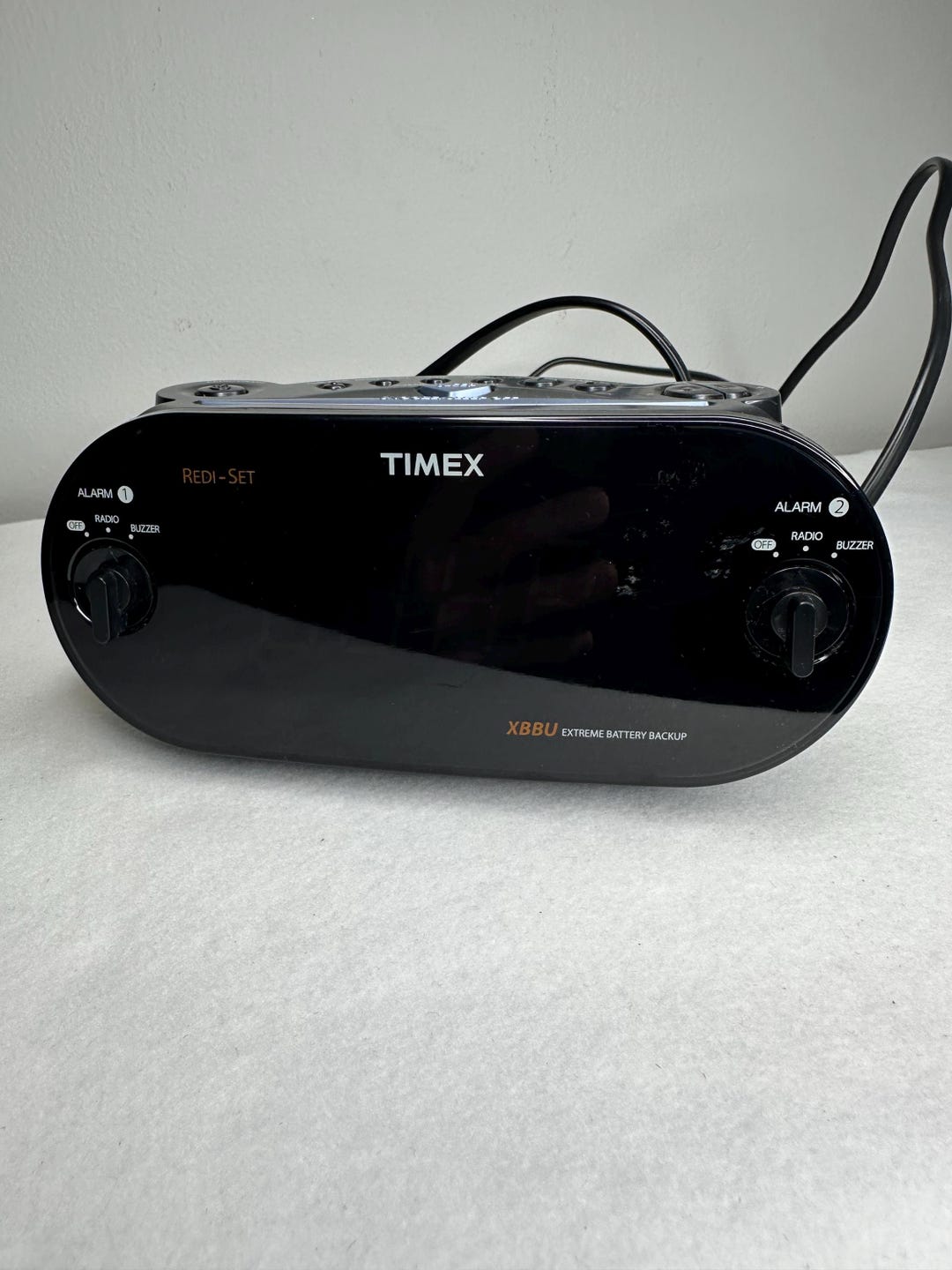 Timex Alarm Clock Digital T715 Dual Alarm Clock Radio AM/FM Black ...