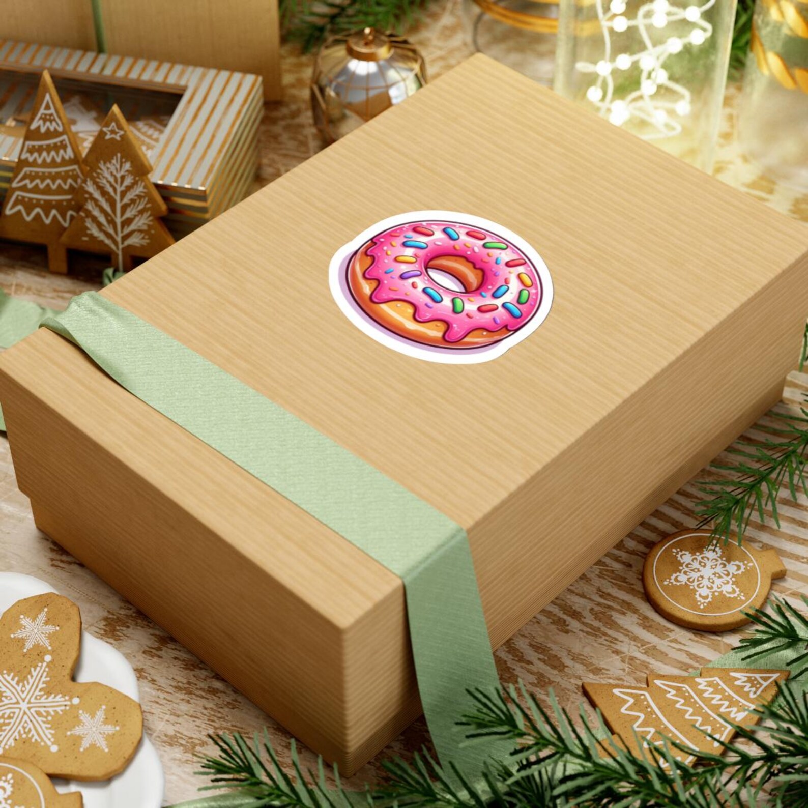 Donut Stickers Cute Donut Design - Etsy