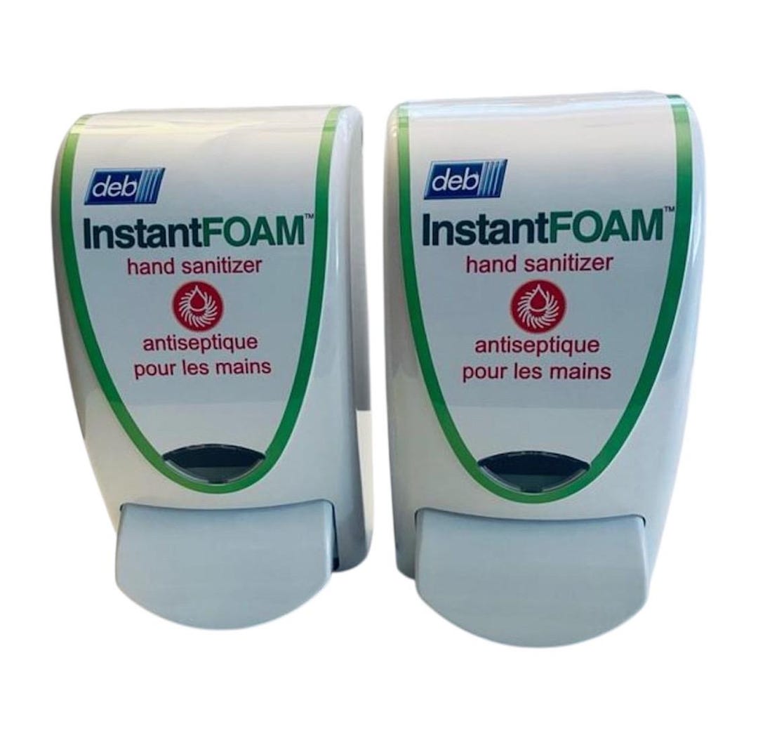 Deb Proline Curve 1 Liter Foam Soap Dispenser - White (two Pack) - Etsy