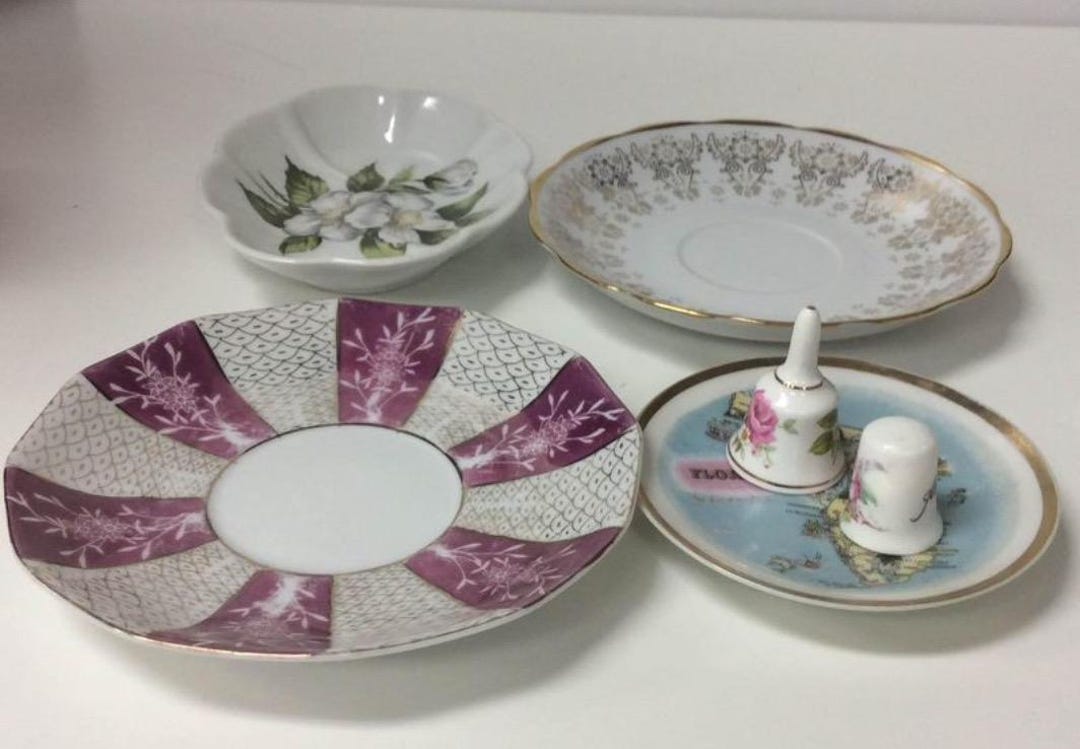 Vintage Decorative Plate Collection - Etsy