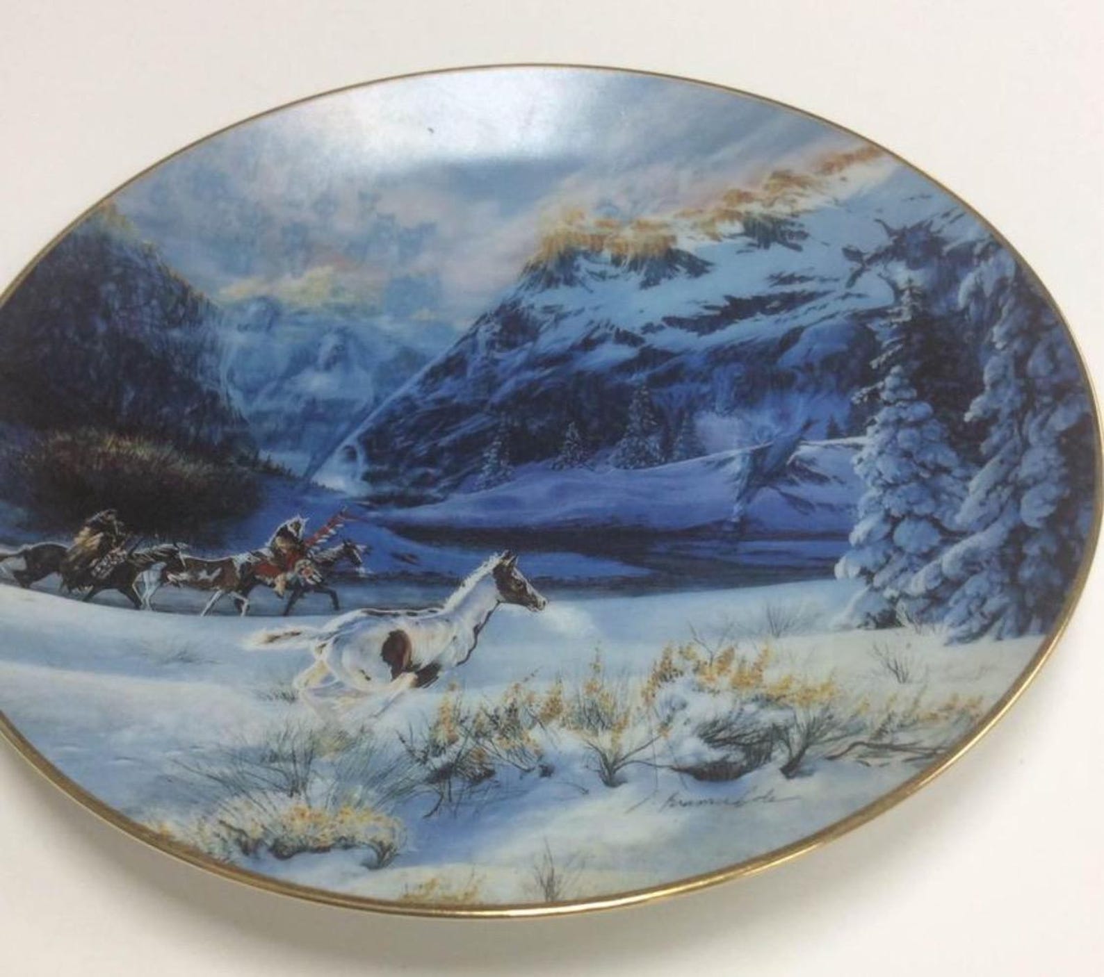 Running With the Wind Plate Touching the Spirit Julie Kramer Cole ...