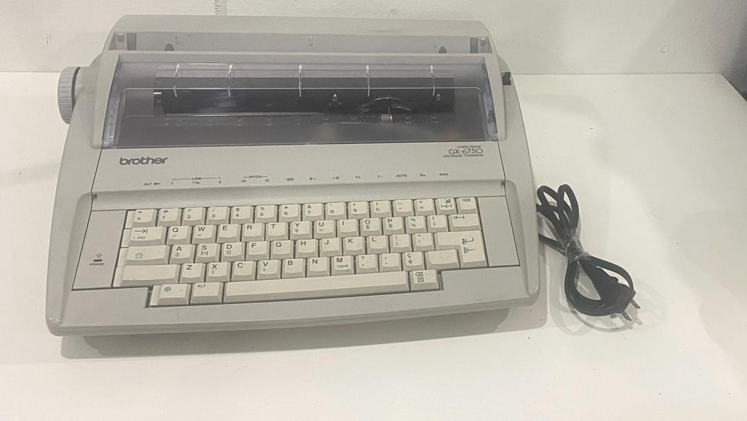 Brother GX-6750 Daisy Wheel Electric Typewriter Vintage - Etsy