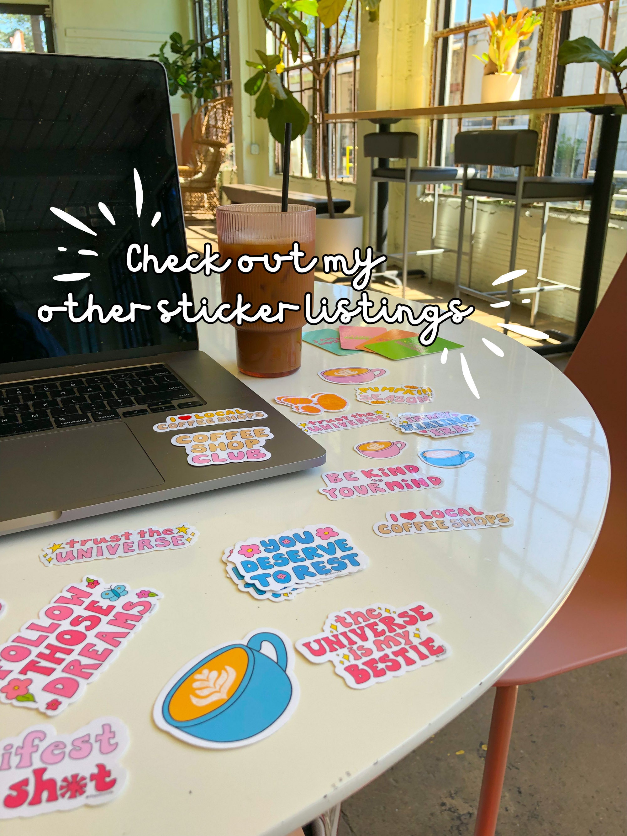 Matcha Club Sticker Water Bottle Sticker Cute Stickers for Laptop ...