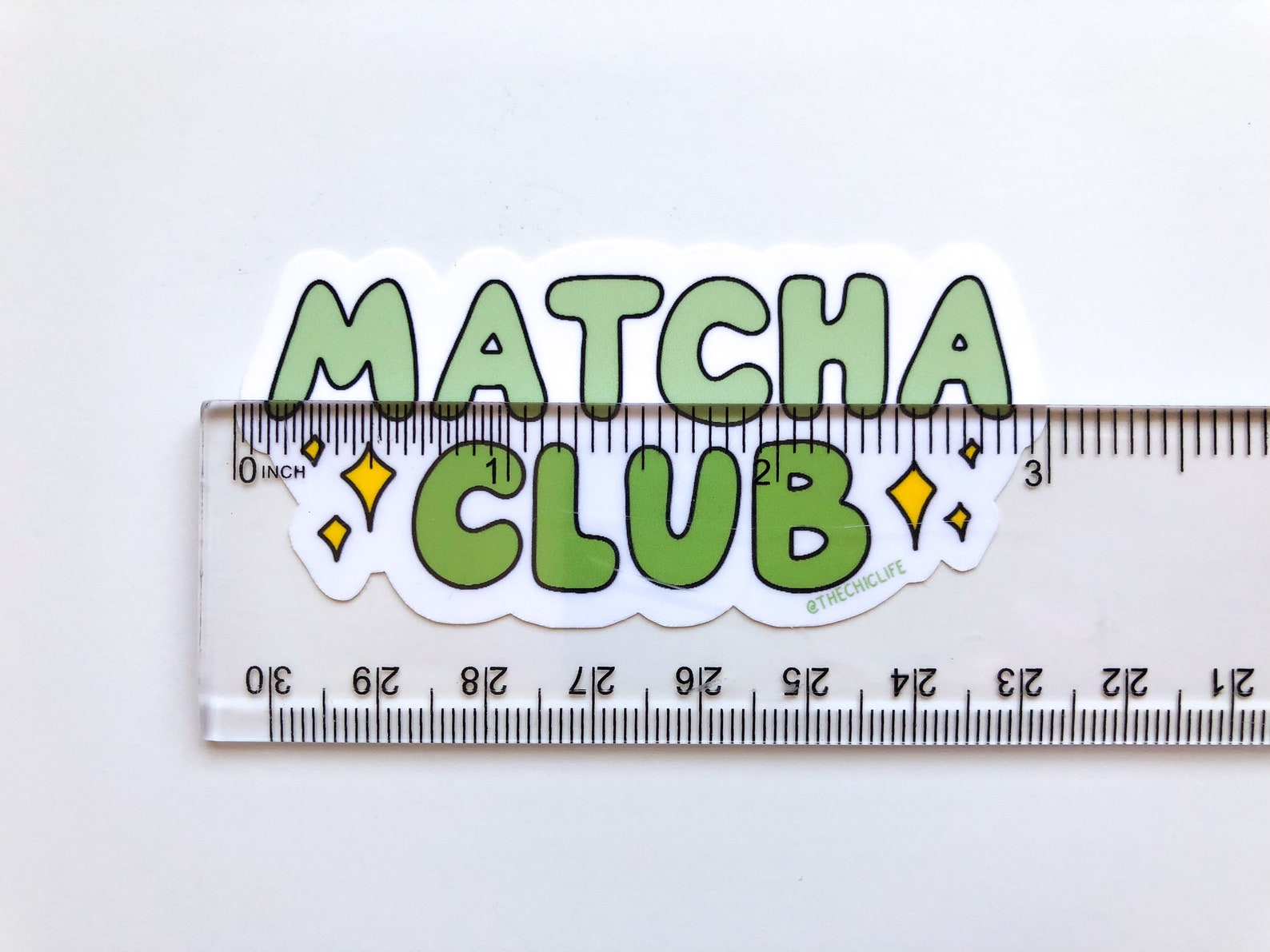 Matcha Club Sticker Water Bottle Sticker Cute Stickers for Laptop ...