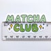 Matcha Club Sticker Water Bottle Sticker Cute Stickers for Laptop ...