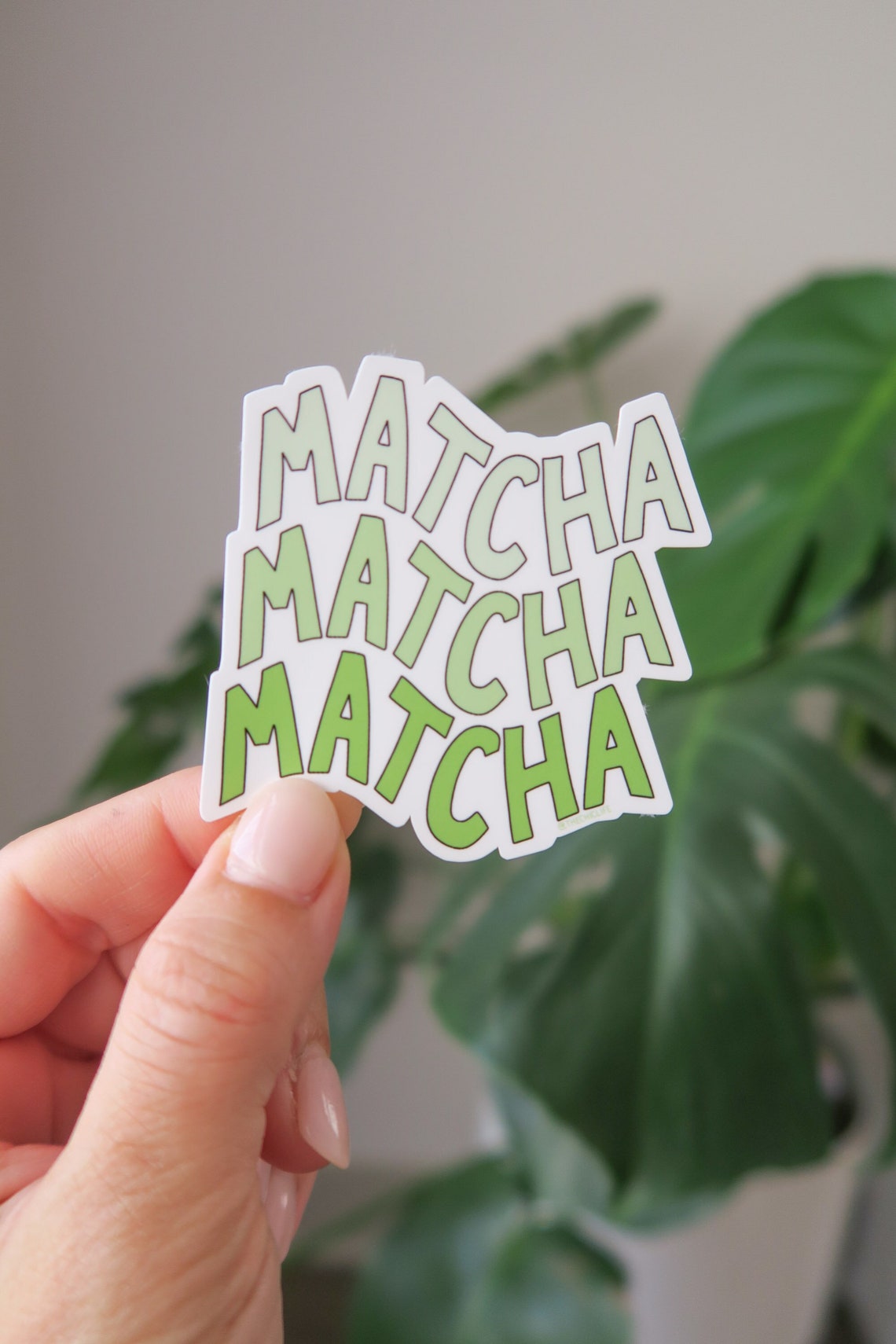Matcha Matcha Matcha Sticker Water Bottle Sticker Cute Stickers for ...