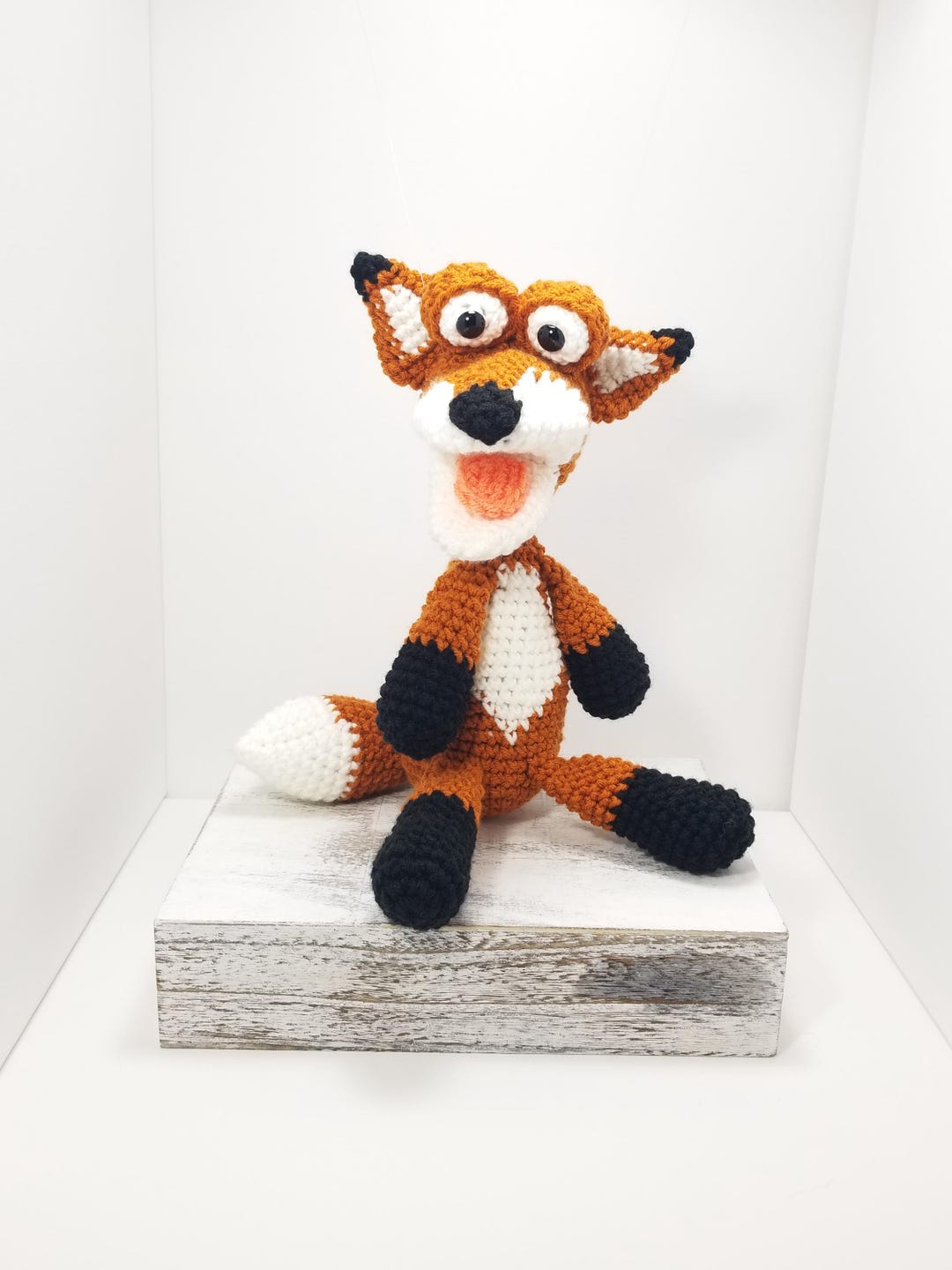 Fox Hand Puppet (finished Product) - Etsy