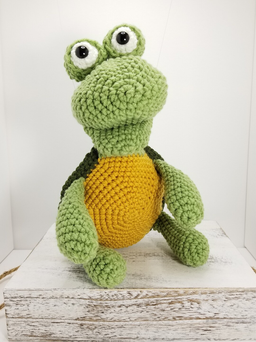 Crochet Turtle Puppet pattern - Etsy