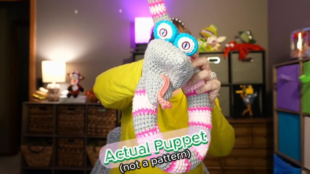 Snake Hand Puppet (finished Product) - Etsy