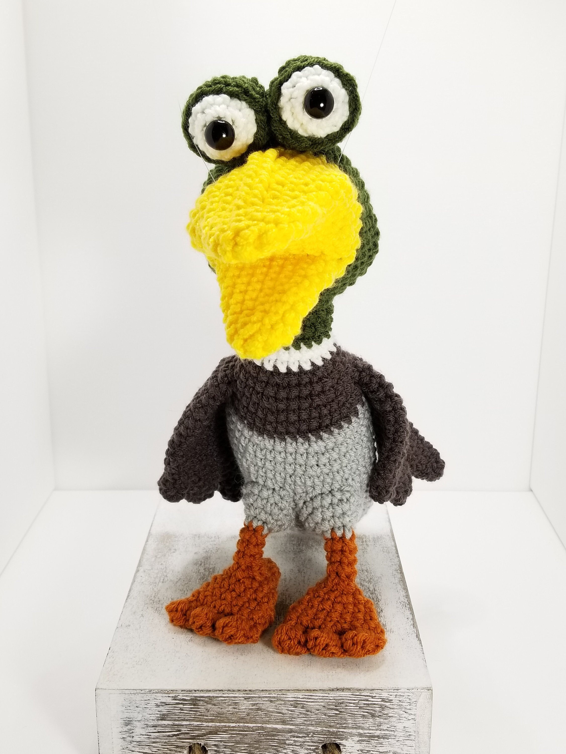 Crochet Duck Puppet pattern - Etsy