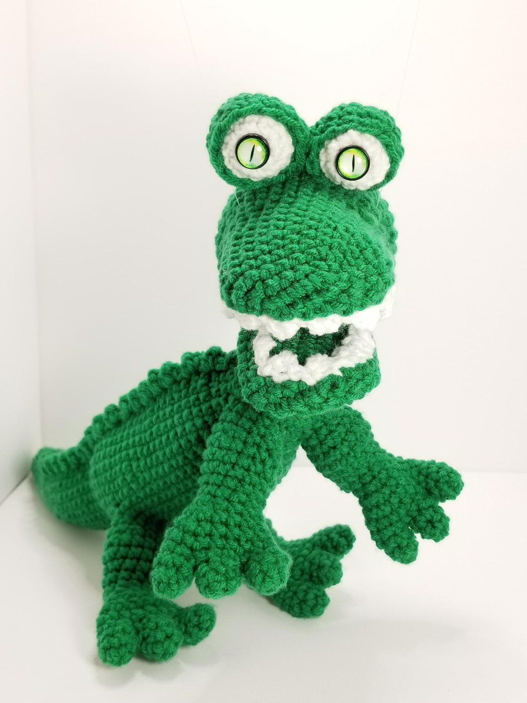 Alligator Hand Puppet finished Product - Etsy