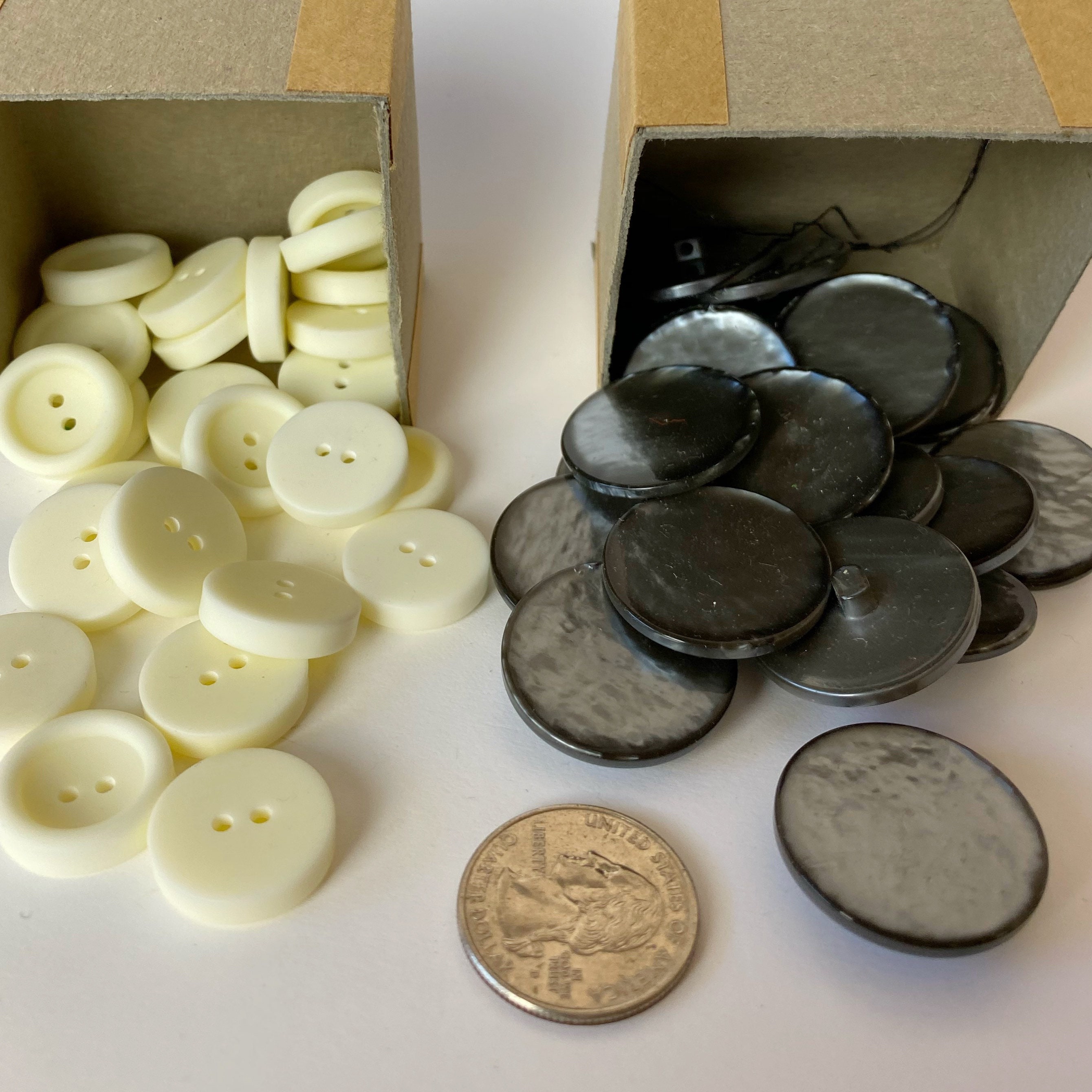 Vintage Lidz Brothers Button Set Original Display Box Salesman ...