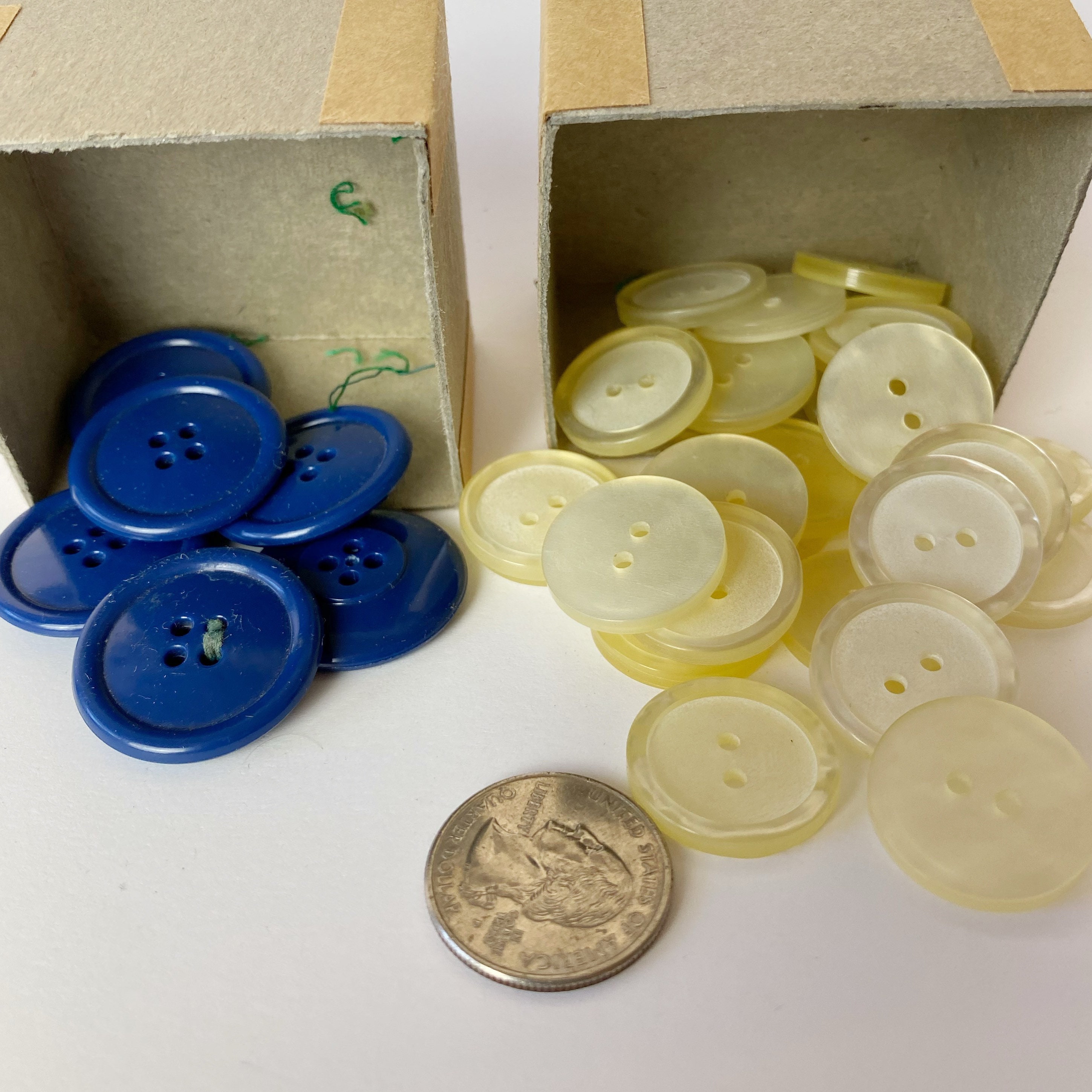 Vintage Lidz Brothers Button Set Original Display Box Salesman ...