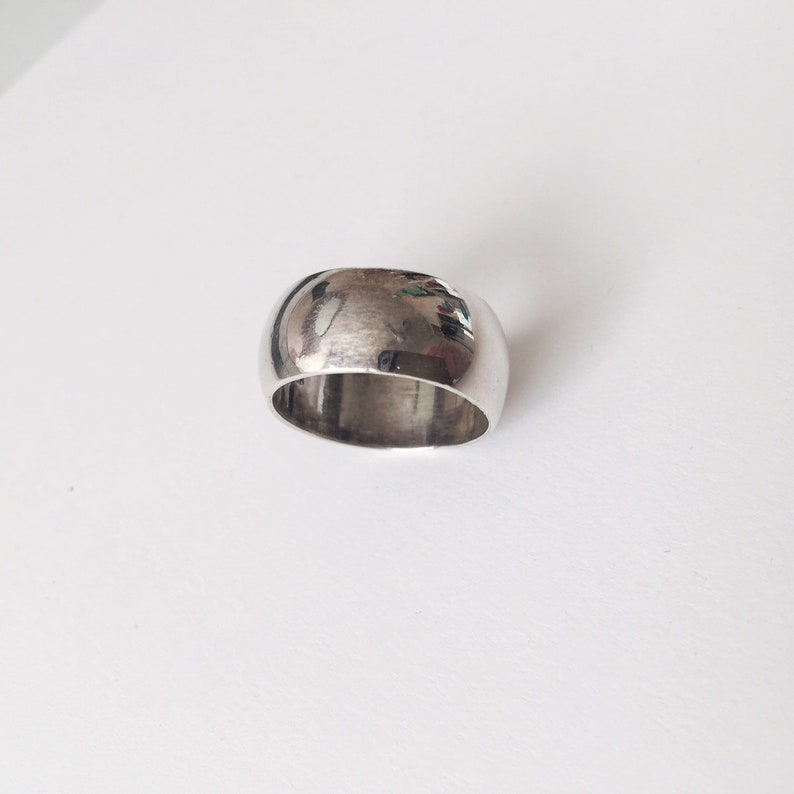 VINTAGE Sterling Silver Modernist Mod Ring - Etsy