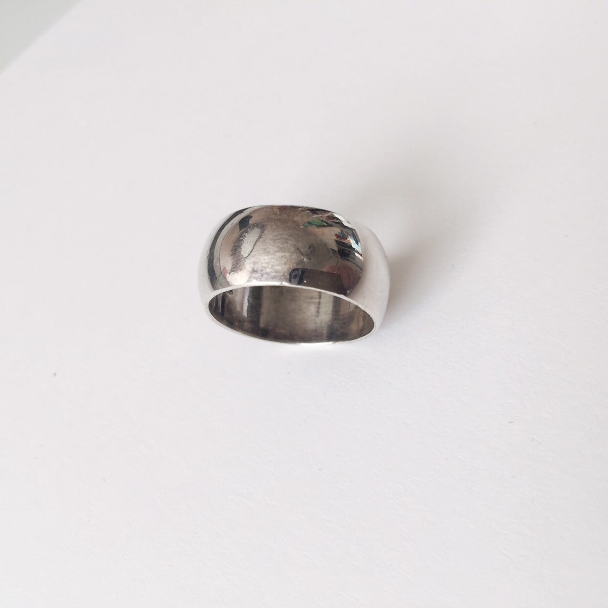 VINTAGE Sterling Silver Modernist Mod Ring - Etsy