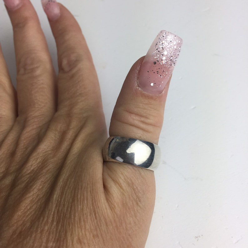 VINTAGE Sterling Silver Modernist Mod Ring - Etsy