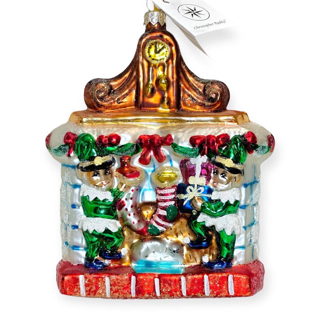 Vintage Christopher Radko Blown Glass Christmas Ornament - on Elfin Eve ...
