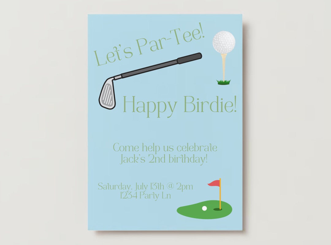 EDITABLE Kids Birdie 2nd Birthday Invitations - Etsy