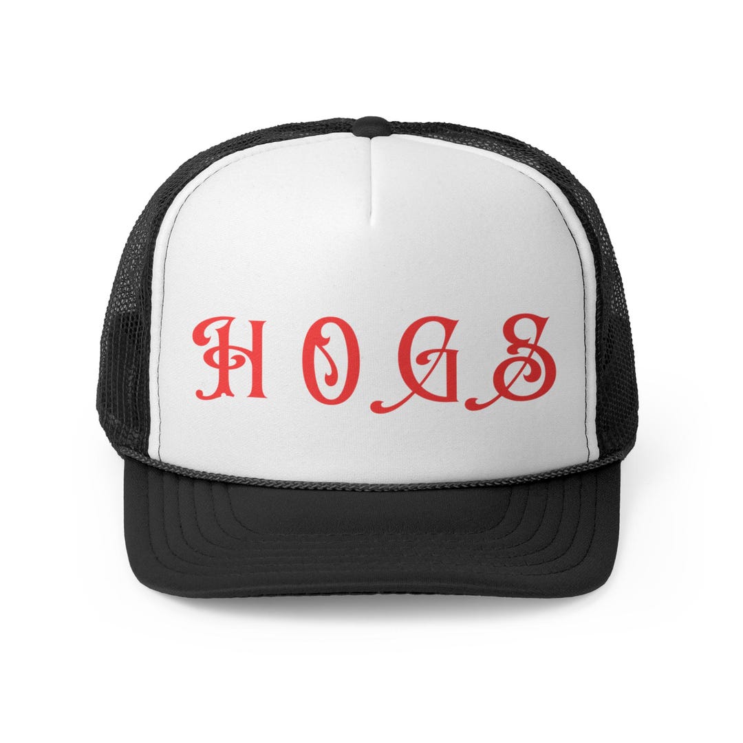 Arkansas Razorback hogs Trucker Caps - Etsy