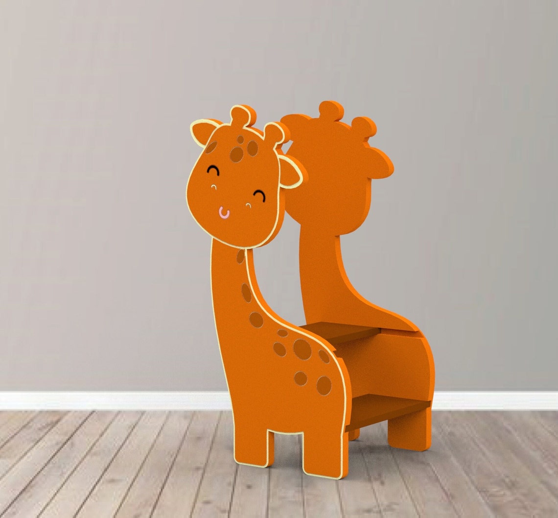 Animal Kids Step Stool, Kids Furniture, Kids Gift - Etsy
