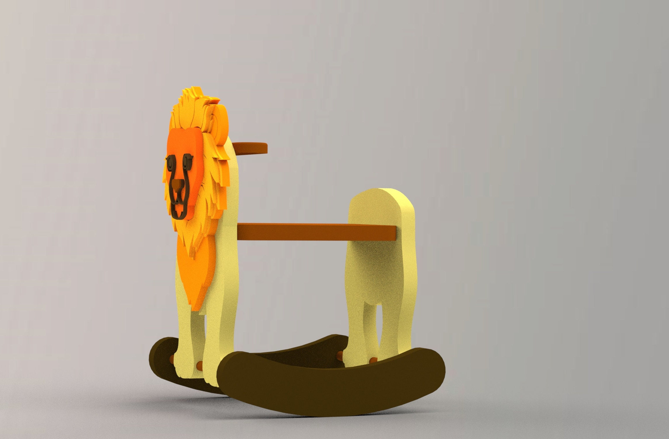 Leon Rocking Chair for Kids , Wooden Kids Gift - Etsy