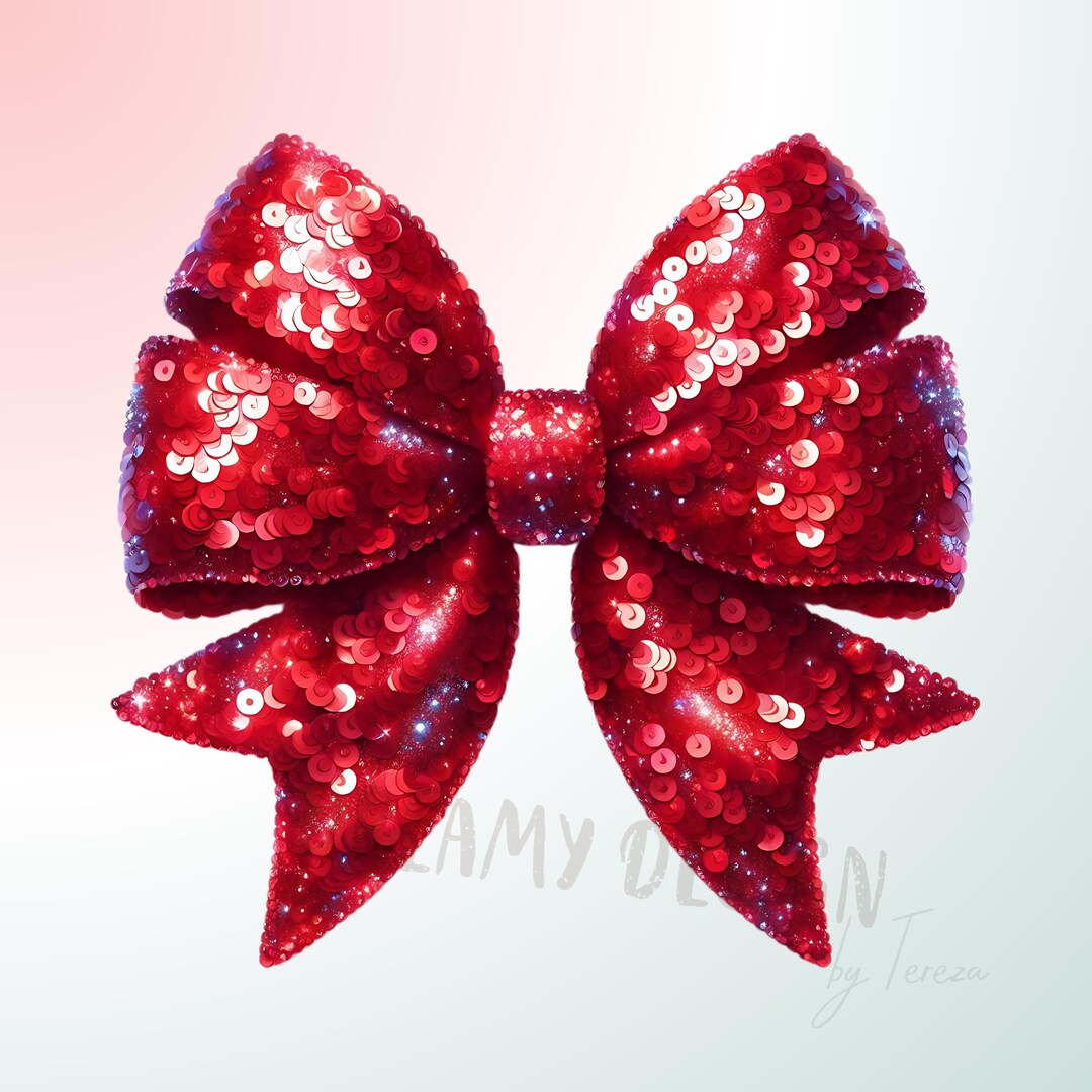 Coquette Christmas Bow Png, Christmas Clipart, Girly Christmas Coquette ...
