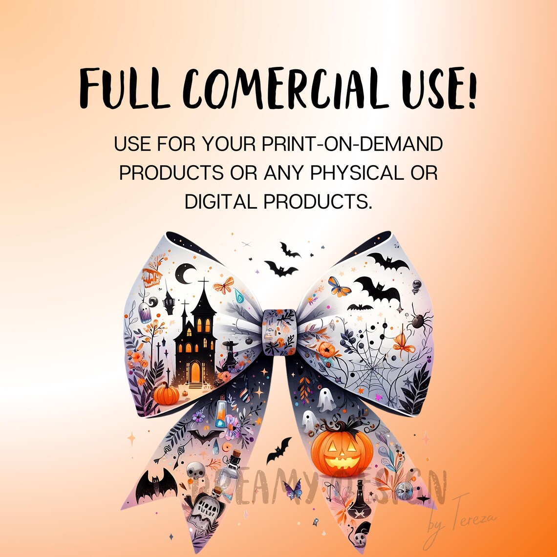 Coquette Halloween Bow Png, Spooky Season Png, Girly Halloween Coquette ...