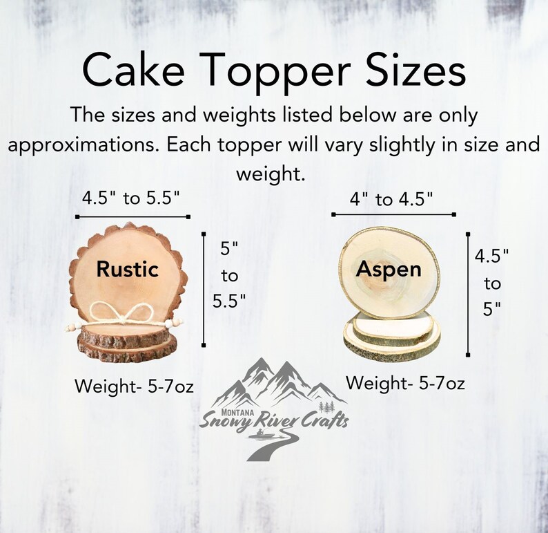 Custom Nautical Cake Topper Rustic Cake Topper Beach Cake Topper Wood ...