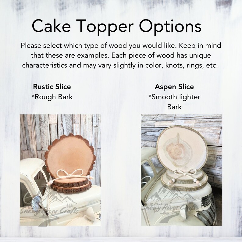 Custom Nautical Cake Topper Rustic Cake Topper Beach Cake Topper Wood ...