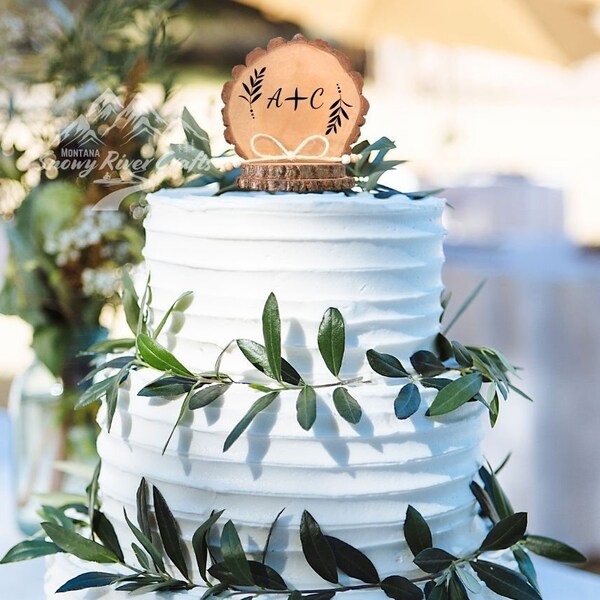 Rustic Cake Topper - Etsy