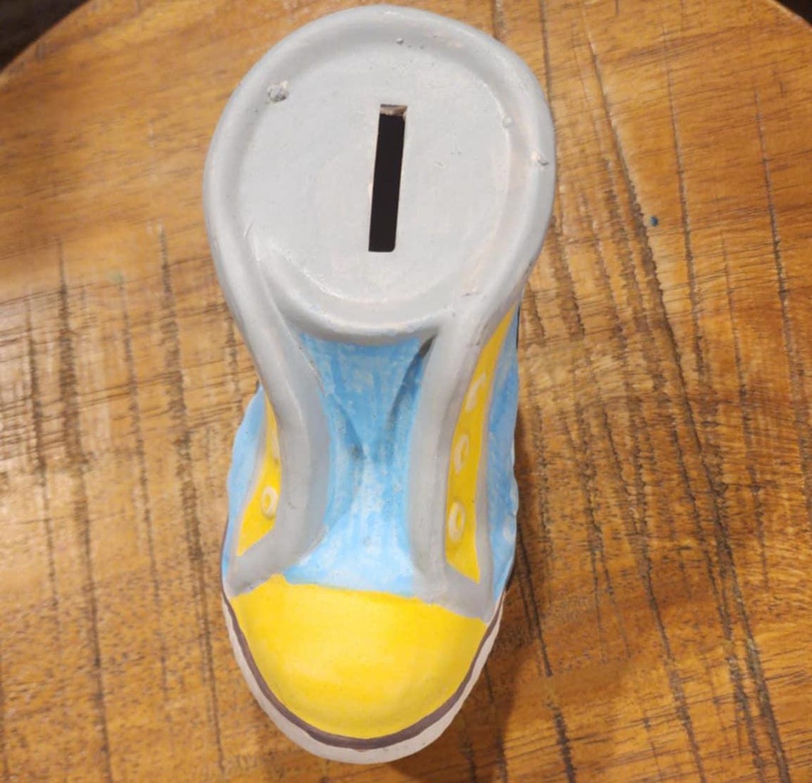Retro Roller Skate Piggy Bank - Vintage Piggy Bank - New Old Stock ...
