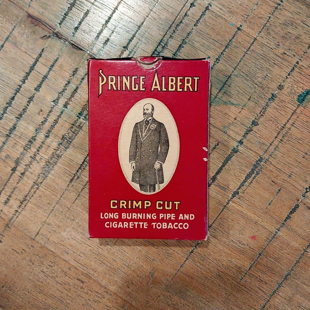 RARE 1943 Cardboard Pince Albert NOS With Series 113 Tax Stamp Still ...