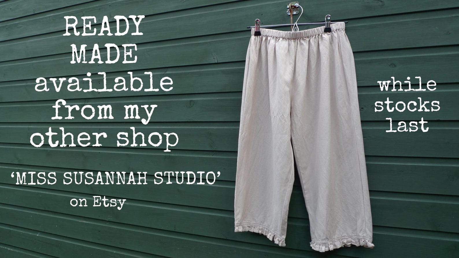 VERITY HOPE / Easy to Sew /pantaloons / Downloadable / Pdf / Digital ...