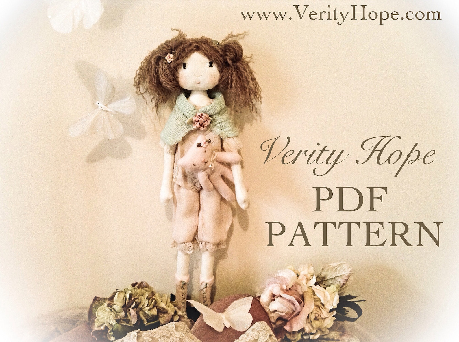 Verity Hope / Cloth Doll Sewing Pattern / Digital / Instant ...