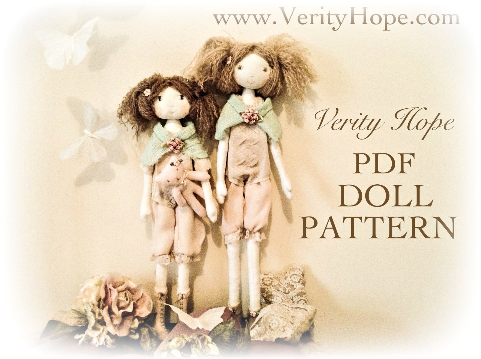 Verity Hope / Cloth Doll Sewing Pattern / Digital / Instant ...