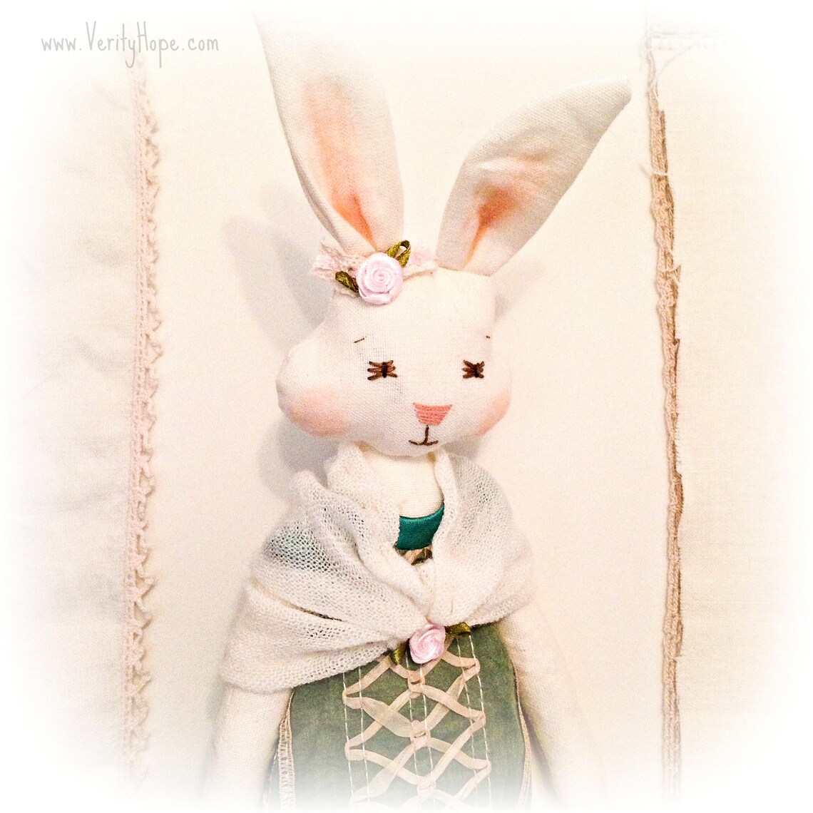 Rabbit sewing pattern / vintage style rabbit / instant | Etsy