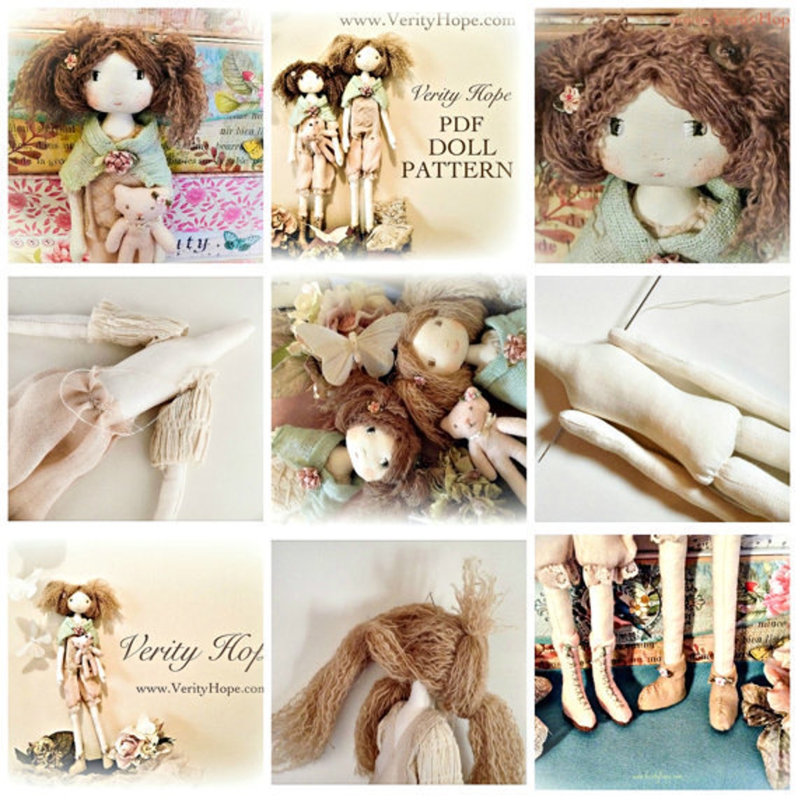 Money Saving X3 Pattern Bundle / Doll Making / Sewing Pattern - Etsy UK
