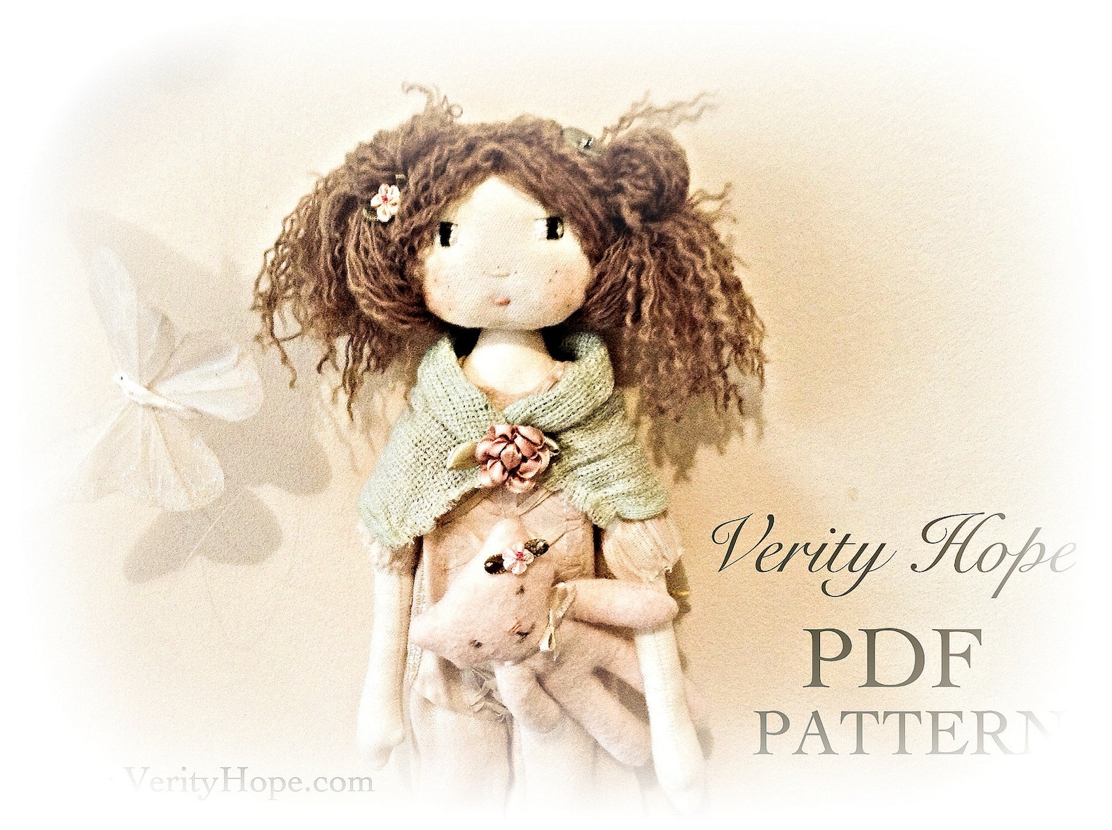 Verity Hope / Cloth Doll Sewing Pattern / Digital / Instant ...