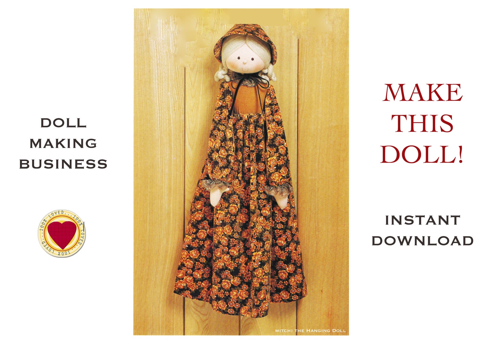 5 X PATTERN BUNDLE / Japanese Kimono Doll / Teacher / Digital - Etsy