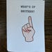 What's up Brother? Sketch Youtuber and Twitch Streamer Greeting Card ...