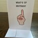 What's up Brother? Sketch Youtuber and Twitch Streamer Greeting Card ...