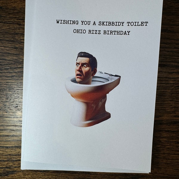 Gen Alpha Birthday Card - Etsy