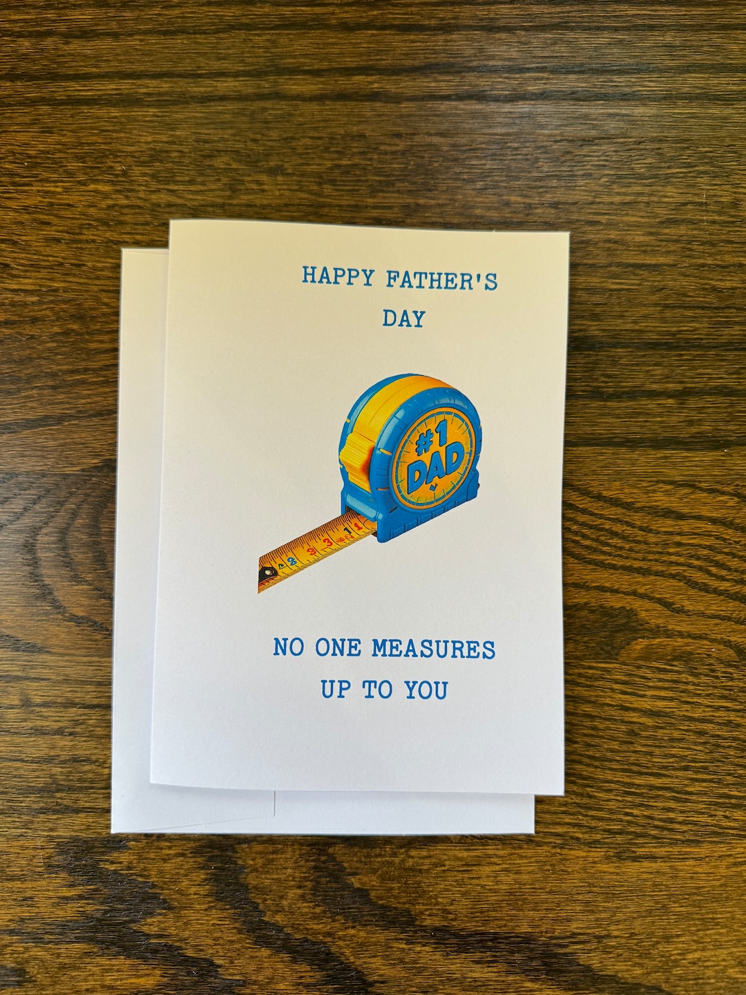 Happy Father's Day Card, No One Measures up to You - Etsy