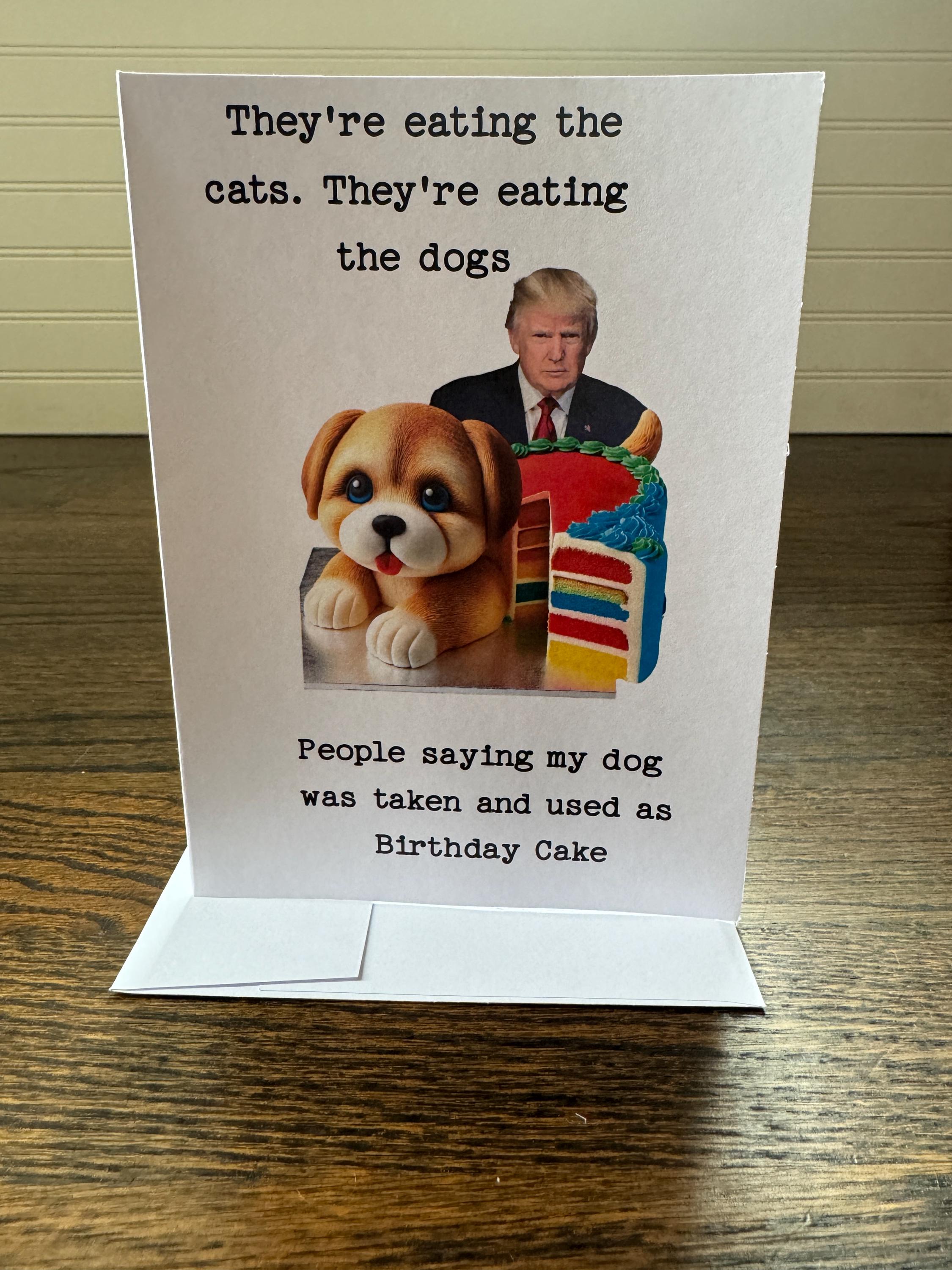 They're Eating the Cats, They're Eating the Dogs...my Dog Was Taken and ...