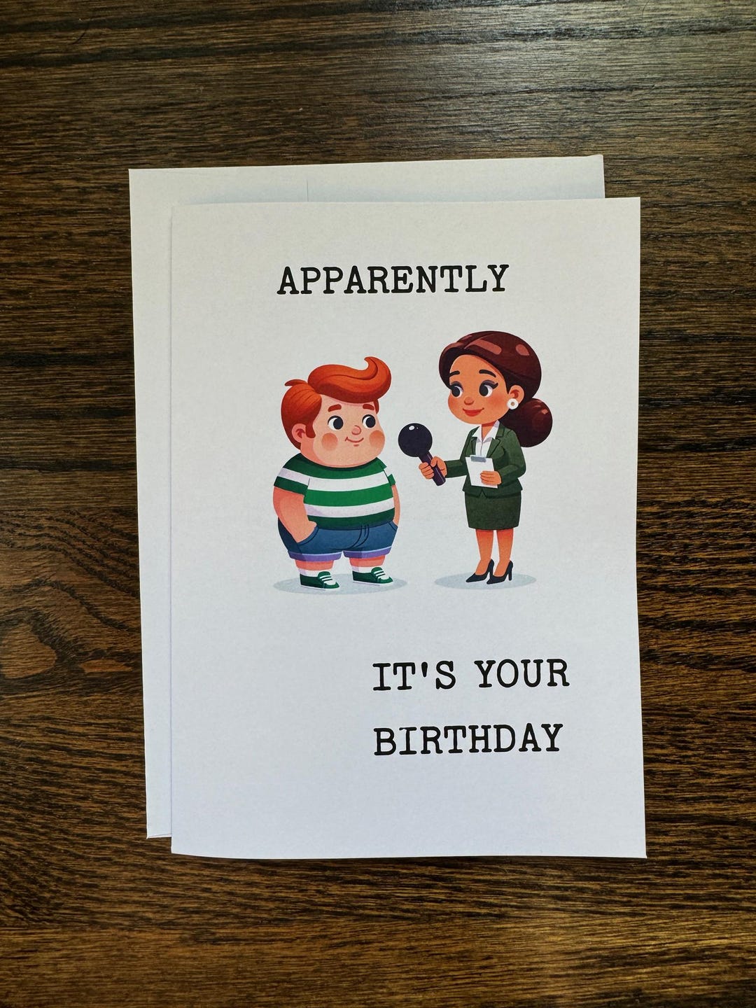 Apparently It's Your Birthday - Hilarious Meme-inspired Greeting Card ...