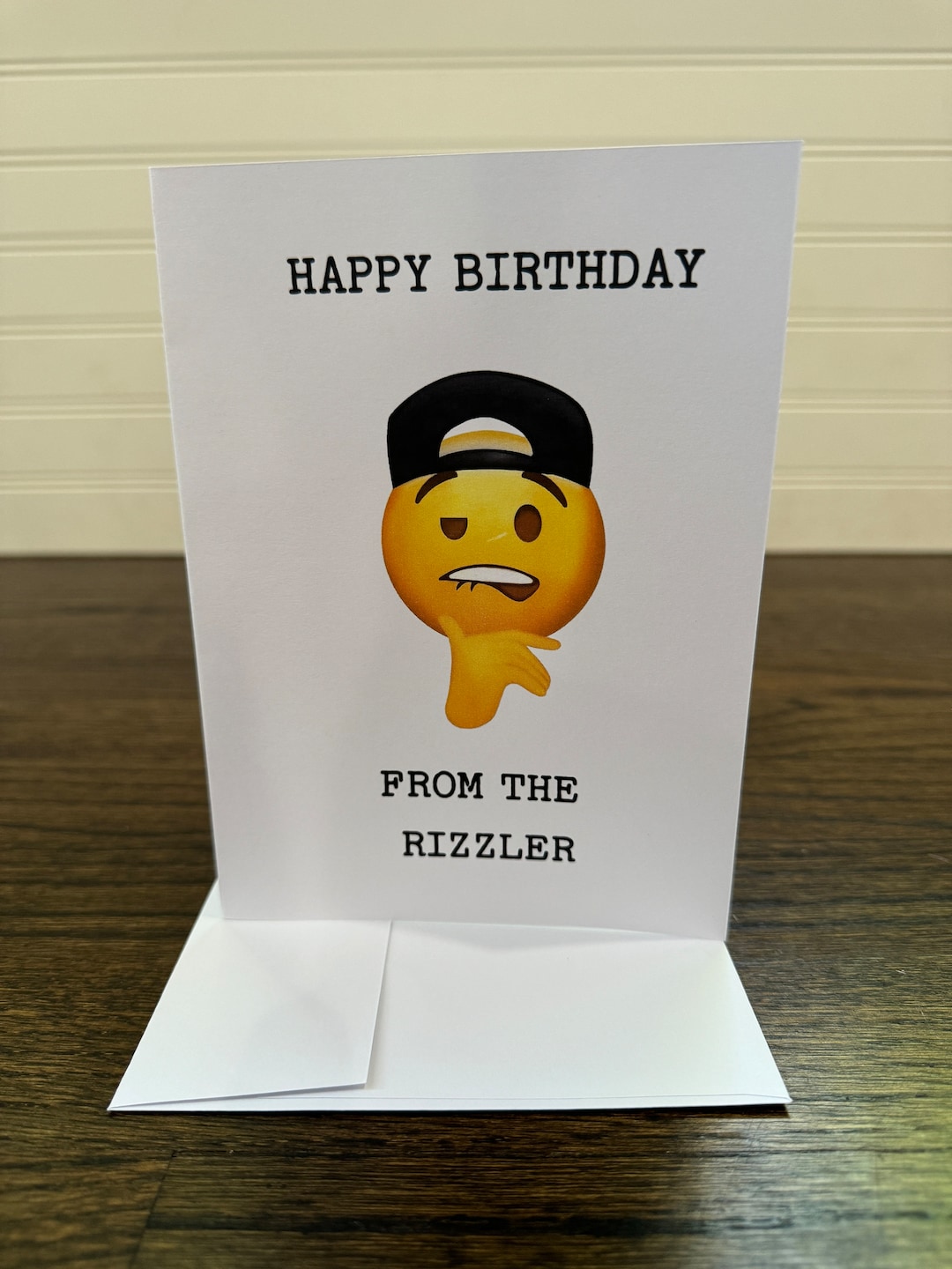 Happy Birthday From the Rizzler Funny Greeting Card - Etsy