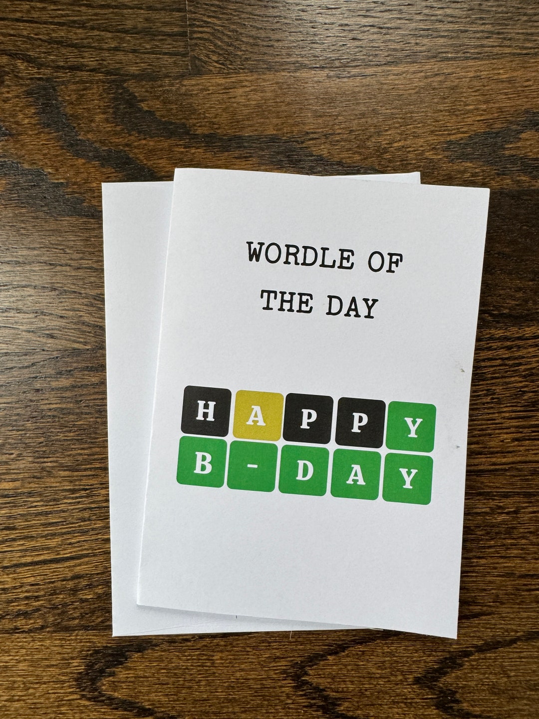 Wordle Birthday Card Humor - Etsy