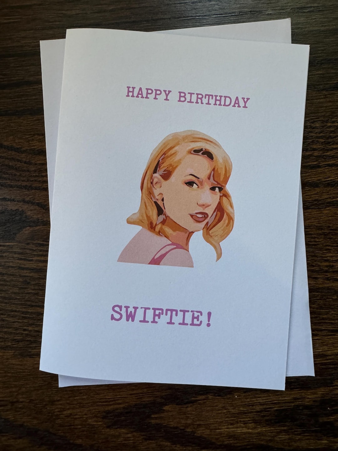 Happy Birthday Swiftie! Taylor Swift Card - Etsy