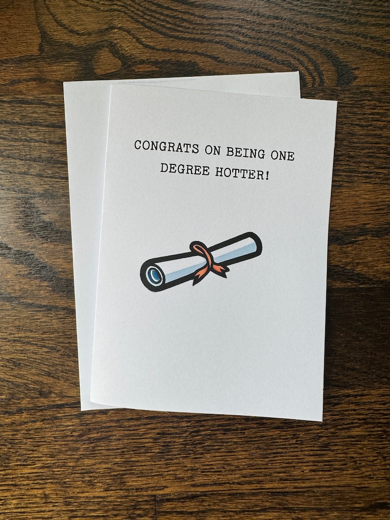 Funny Humor Graduation Card for Graduate - Etsy