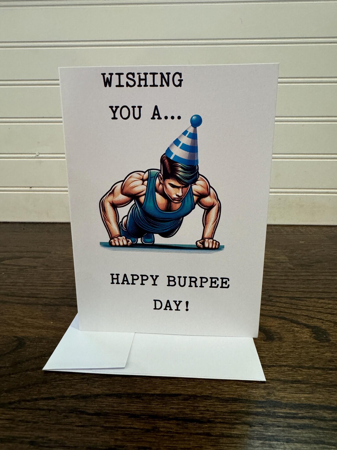 Wishing You a Happy Burpee Day Birthday Crossfit Greeting Card - Etsy